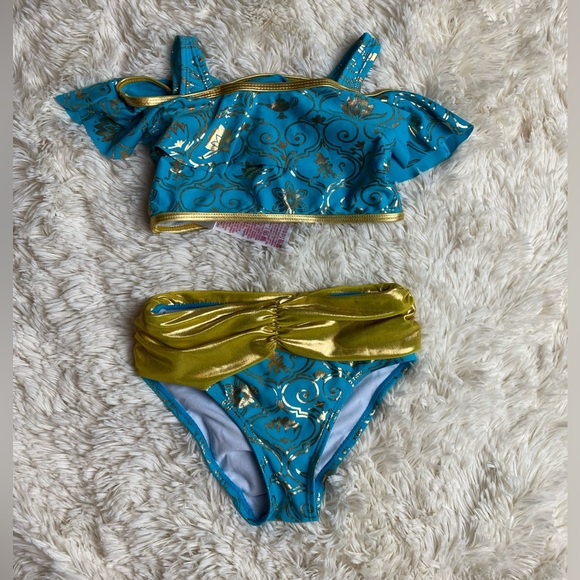 Disney | Swim | Disney Jasmin Aladdin Swimsuit Kids Size 56 | Poshmark
